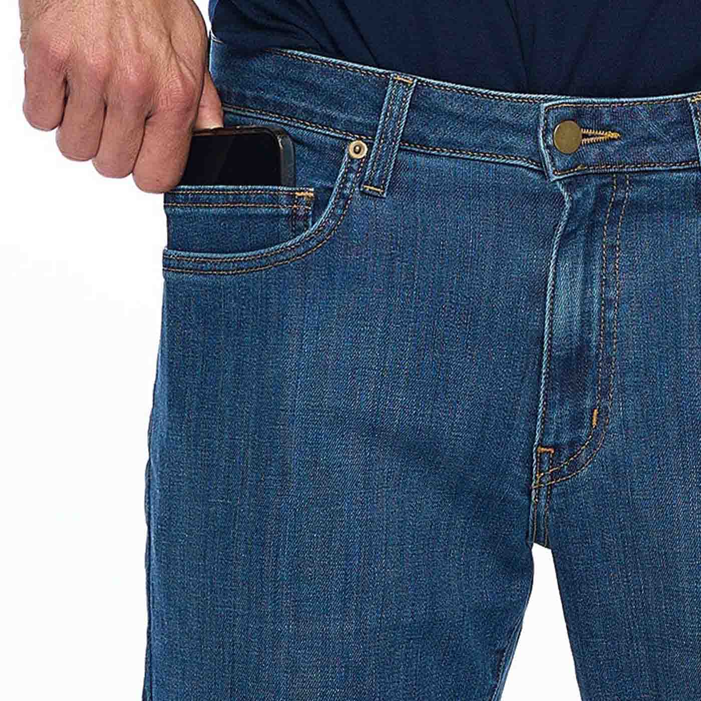 Men's Fly Light Travel Jeans | Vintage Indigo | Aviator